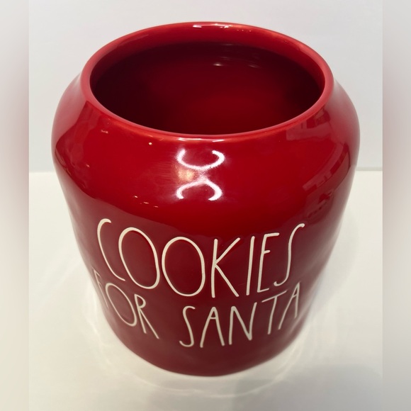 Rae Dunn | Kitchen | Rae Dunn Cookies For Santa Large Christmas Ceramic ...